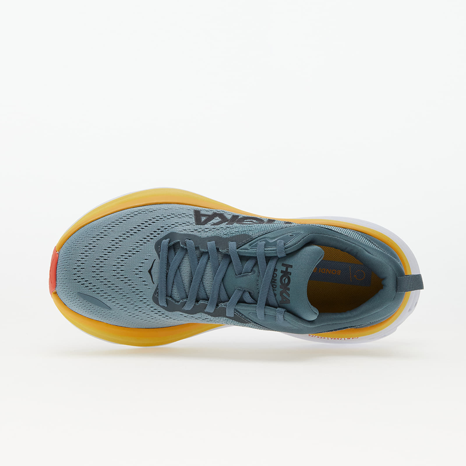 Hoka® M Bondi 8 Wide Goblin Blue/ Mountain Spring - Kicks.ro